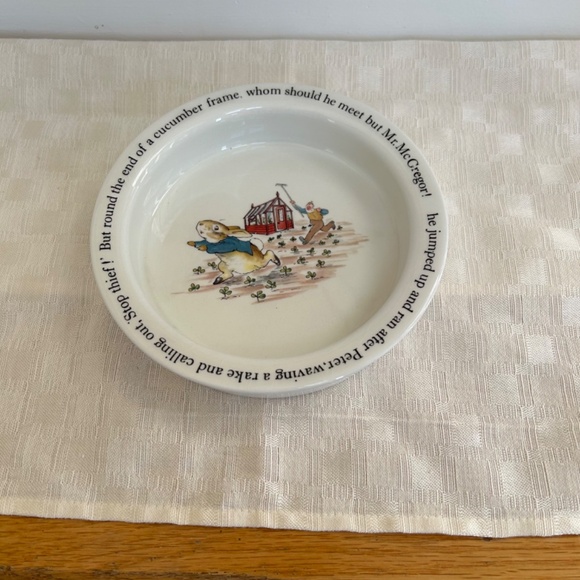 Wedgwood | Other | Vintage Wedgwood Peter Rabbit Beatrix Potter Childs ...